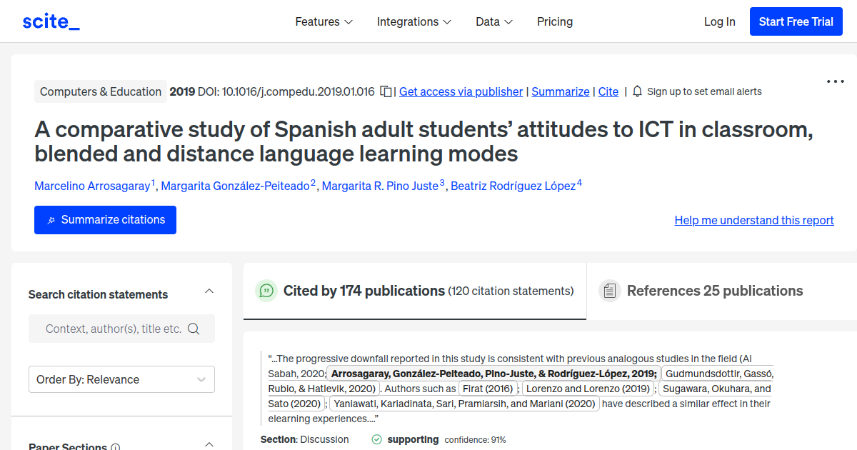 A comparative study of Spanish adult students’ attitudes to ICT in ...