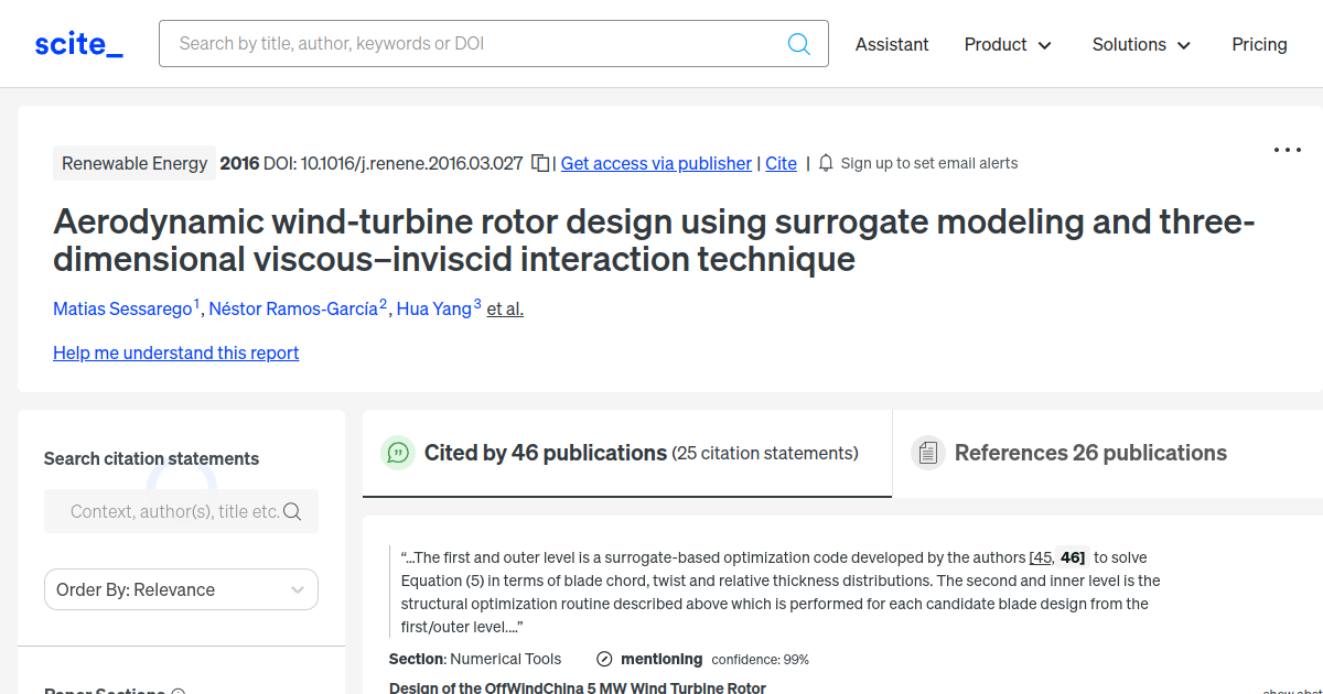 Aerodynamic Wind Turbine Rotor Design Using Surrogate Modeling And