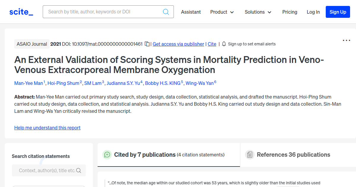 An External Validation Of Scoring Systems In Mortality Prediction In