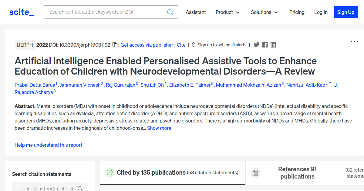 Artificial Intelligence Enabled Personalised Assistive Tools to Enhance ... Artificial Intelligence Enabled Personalised Assistive Tools to Enhance ...