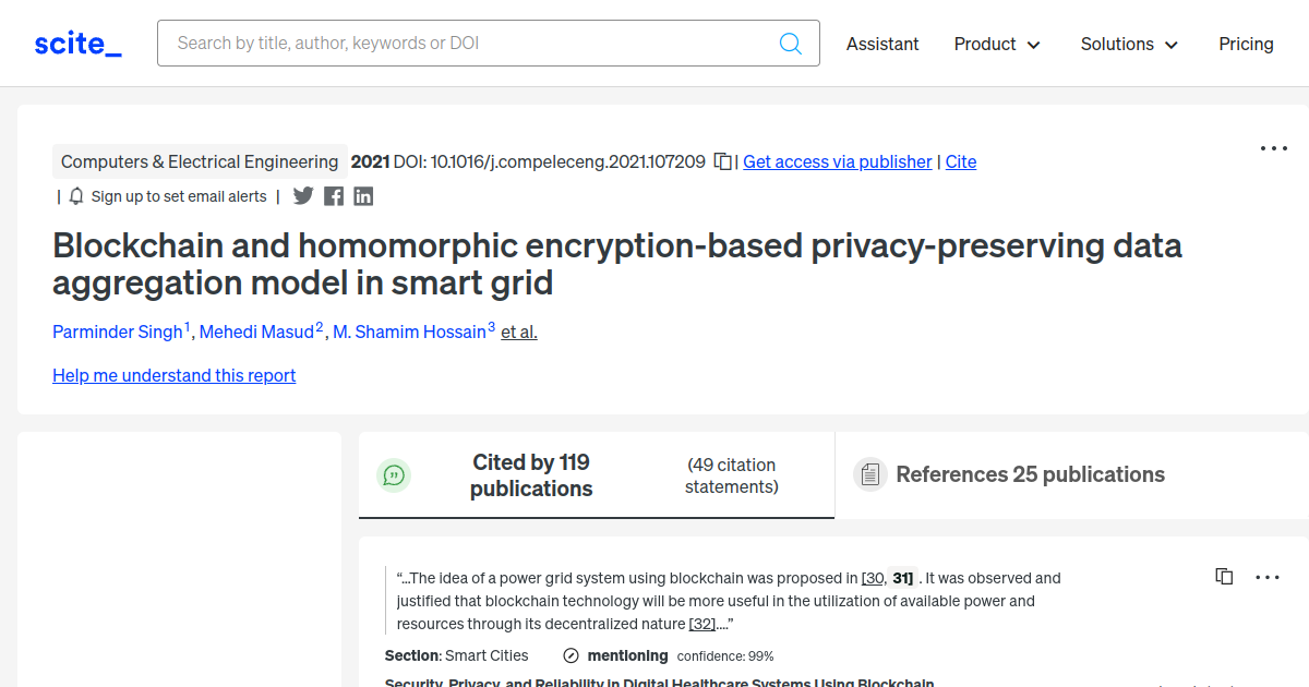 Blockchain and homomorphic encryption-based privacy-preserving data ... Blockchain and homomorphic encryption-based privacy-preserving data ...