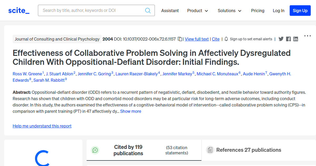 Effectiveness of Collaborative Problem Solving in Affectively ...