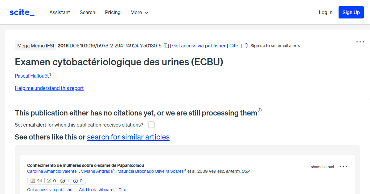Examen cytobactériologique des urines (ECBU)