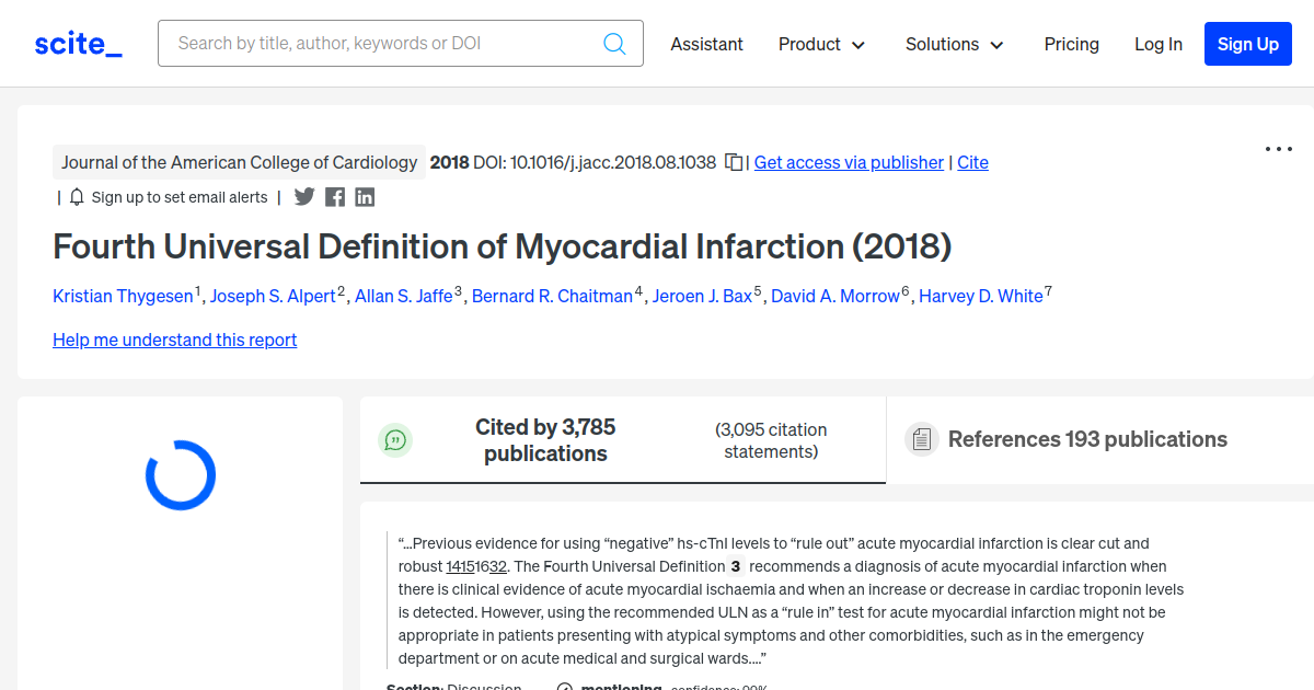 Fourth Universal Definition of Myocardial Infarction (2018) - [scite ... Fourth Universal Definition of Myocardial Infarction (2018) - [scite ...