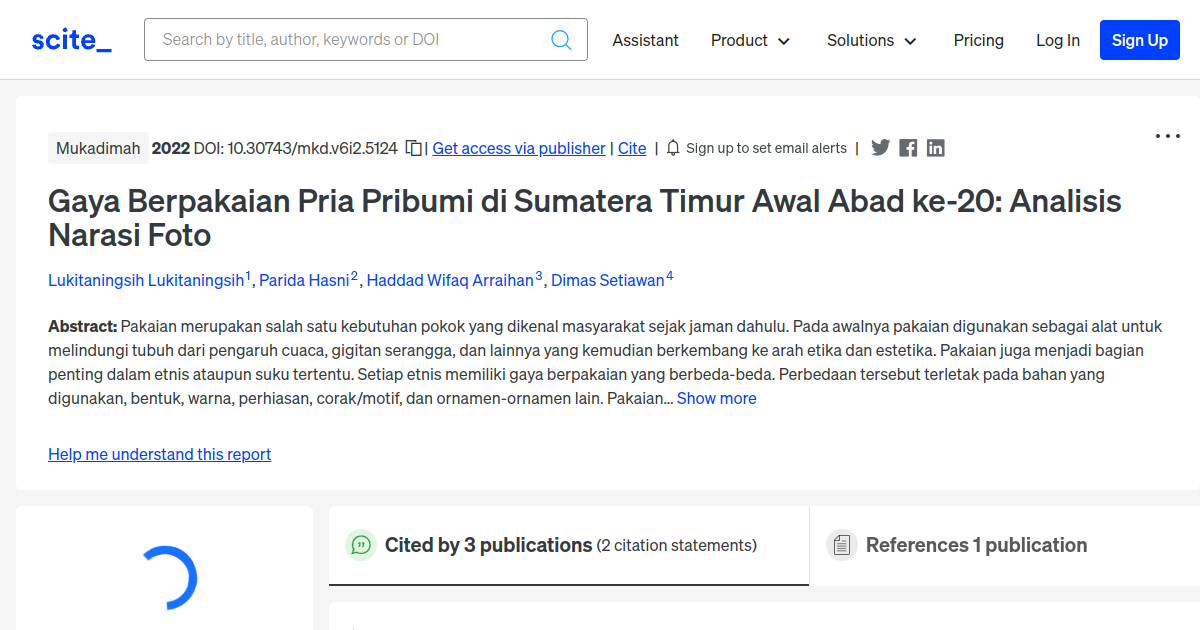 Gaya Berpakaian Pria Pribumi di Sumatera Timur Awal Abad ke-20 ... Gaya Berpakaian Pria Pribumi di Sumatera Timur Awal Abad ke-20 ...