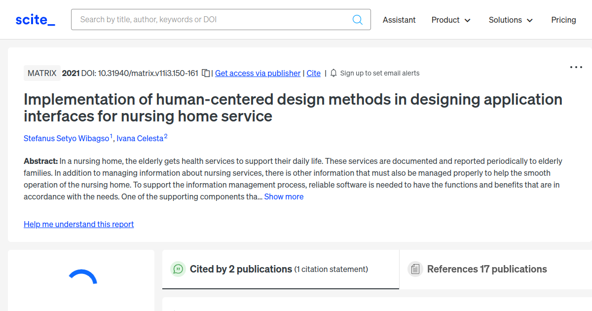Implementation of human-centered design methods in designing ... Implementation of human-centered design methods in designing ...