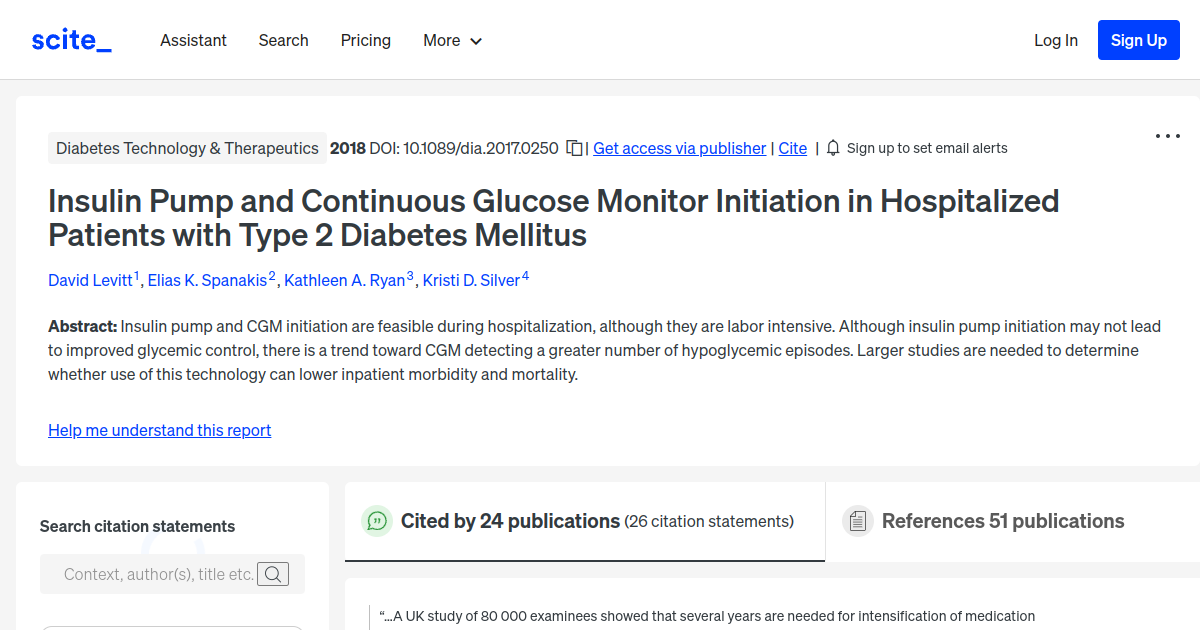 Insulin Pump And Continuous Glucose Monitor Initiation In Hospitalized Patients With Type 2