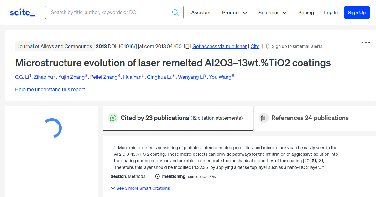 Microstructure Evolution Of Laser Remelted Al2o3 13wt Tio2 Coatings