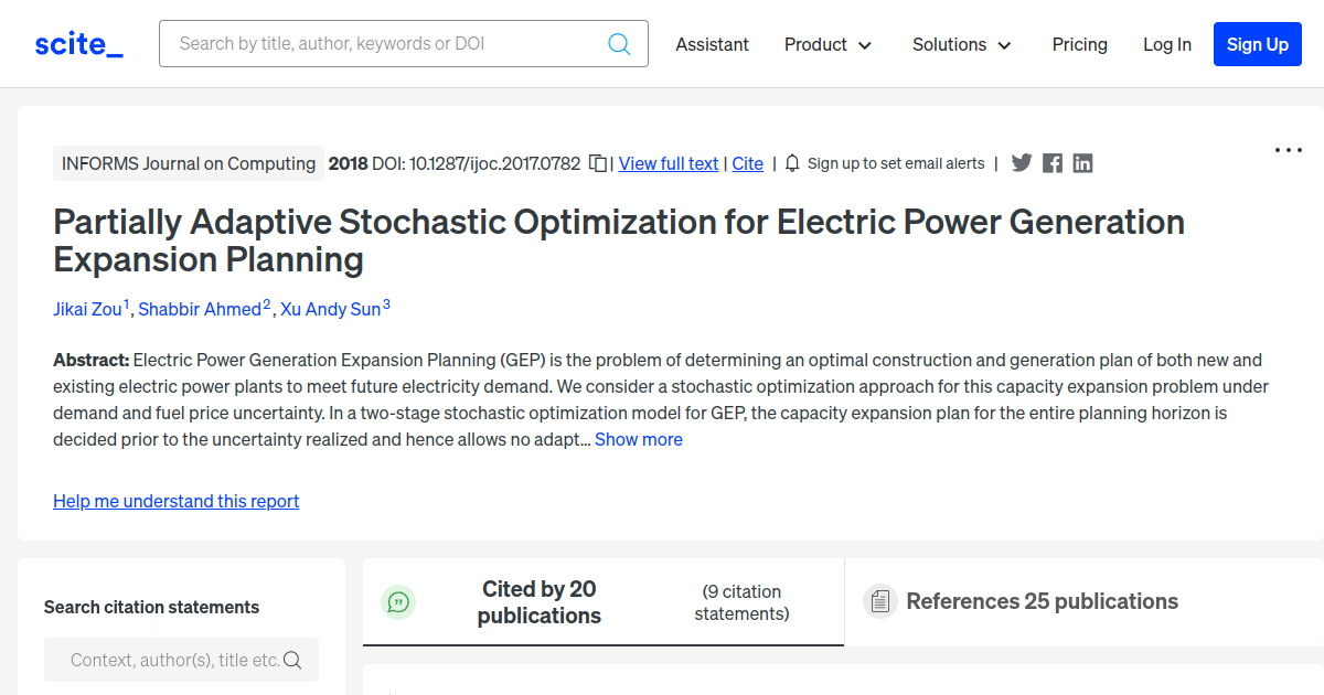 Partially Adaptive Stochastic Optimization for Electric Power ... Partially Adaptive Stochastic Optimization for Electric Power ...