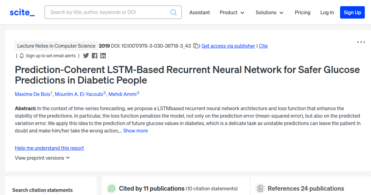 Prediction-Coherent LSTM-Based Recurrent Neural Network for Safer ... Prediction-Coherent LSTM-Based Recurrent Neural Network for Safer ...