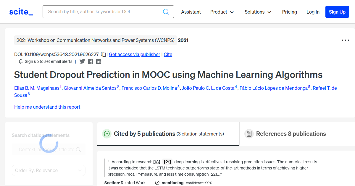 Student Dropout Prediction in MOOC using Machine Learning Algorithms ... Student Dropout Prediction in MOOC using Machine Learning Algorithms ...