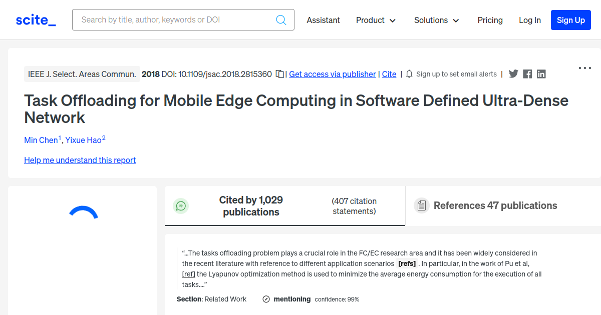 Task Offloading for Mobile Edge Computing in Software Defined Ultra ... Task Offloading for Mobile Edge Computing in Software Defined Ultra ...