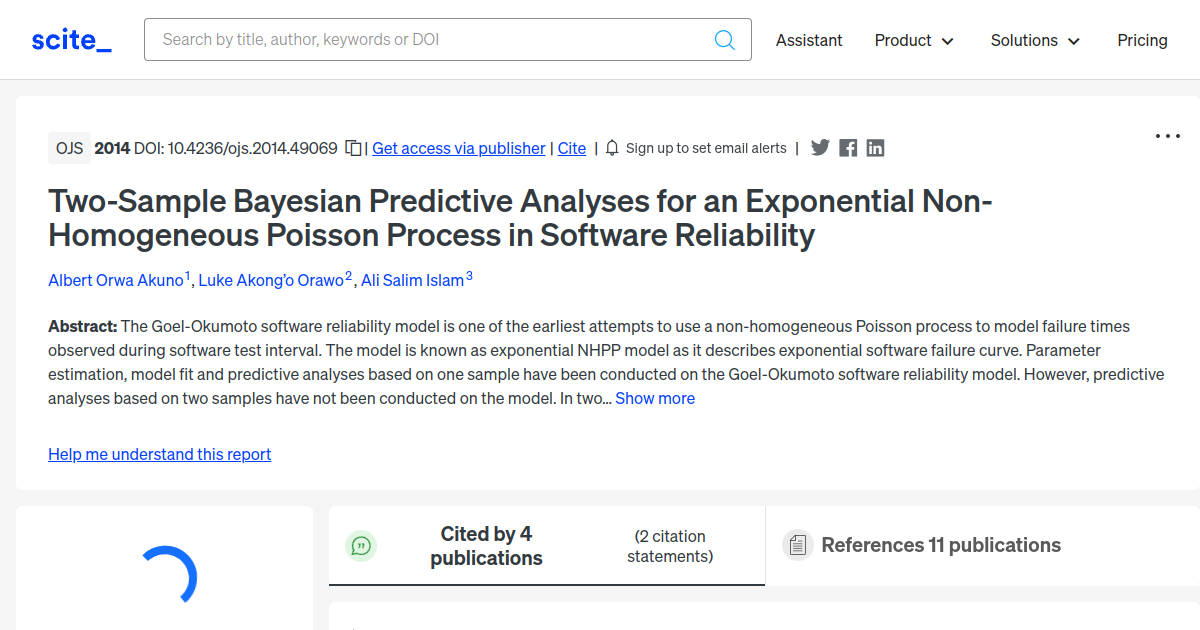 Two Sample Bayesian Predictive Analyses For An Exponential Non Homogeneous Poisson Process In