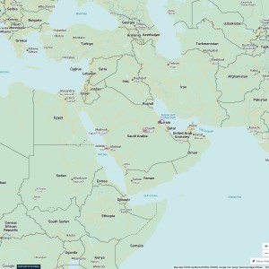Saudi Aramco Operations Map - Interactive Map!