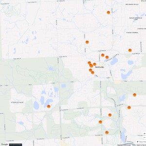Northville Spooktacular 2025 - Interactive Map!