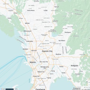 Quezon City Municipality Boundary Map - Interactive Map!