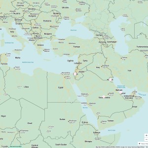 Middle East Deployment Map 2026 - Interactive Map!