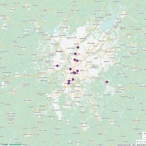 Population Density Map of Atlanta - Interactive Map!