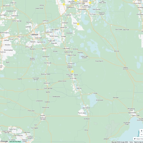 Florida Publix Locations - Interactive Map!