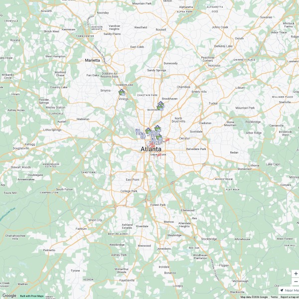 Atlanta MLS Listings - Interactive Map!