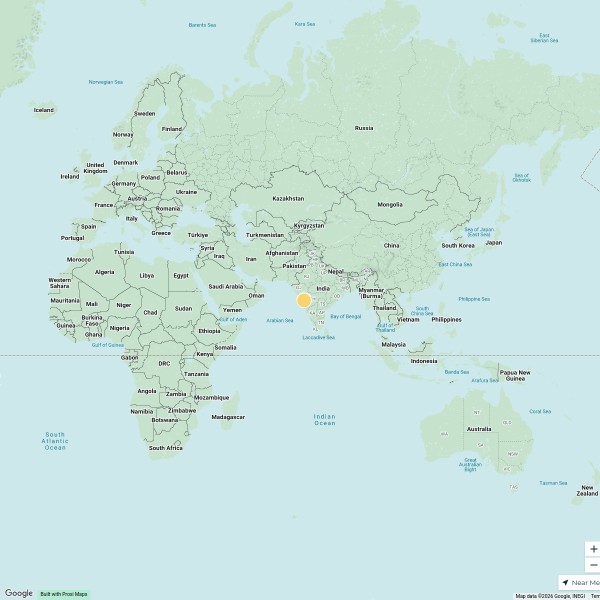Custom map in Tree Shade Society - Interactive Map!