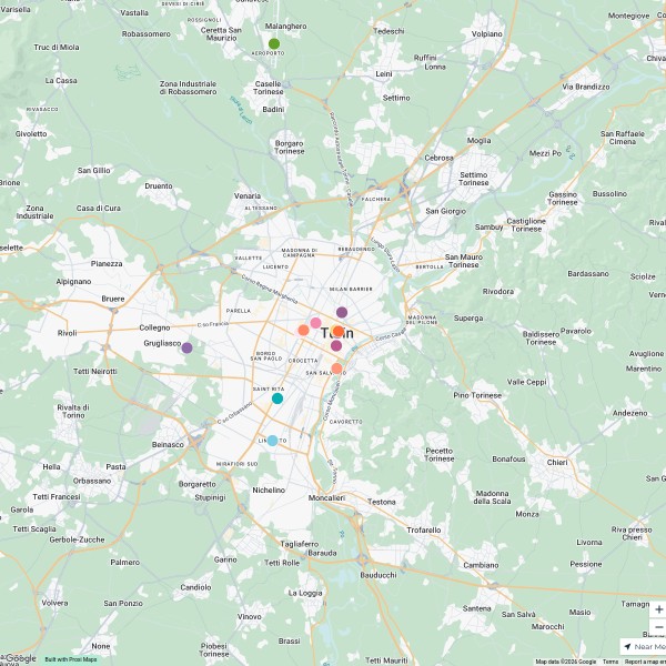 Infrastructure & Connectivity in Torino - Interactive Map!