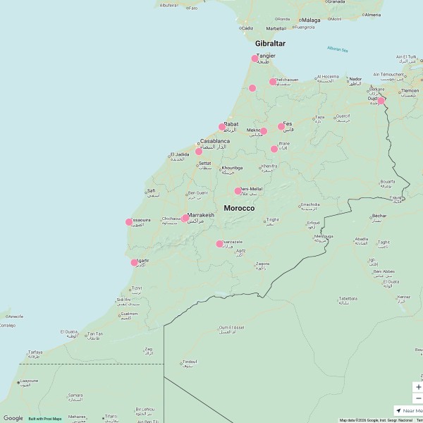 Marrakech Charging Points - Interactive Map!