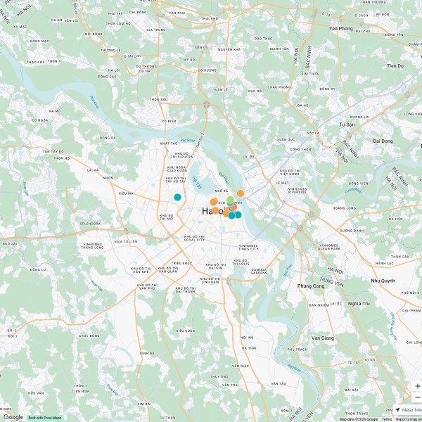 Hanoi Highlights - Interactive Map!