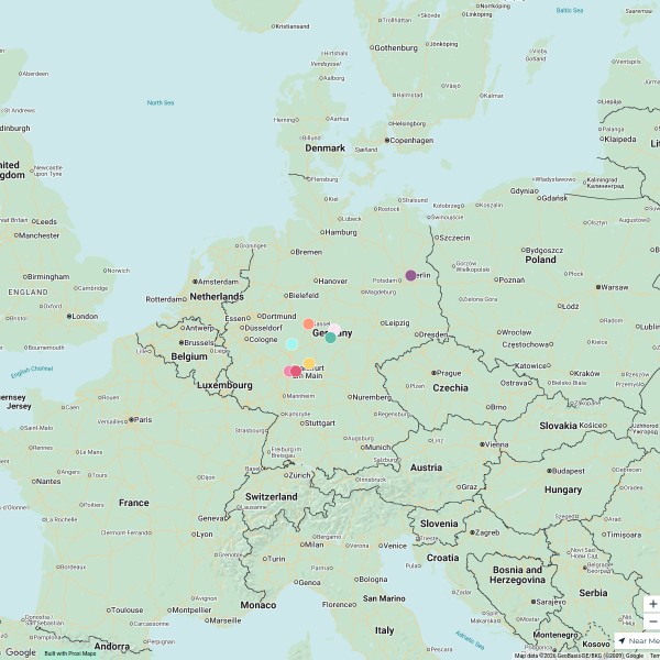 Historical Sites of the Brothers Grimm - Interactive Map!