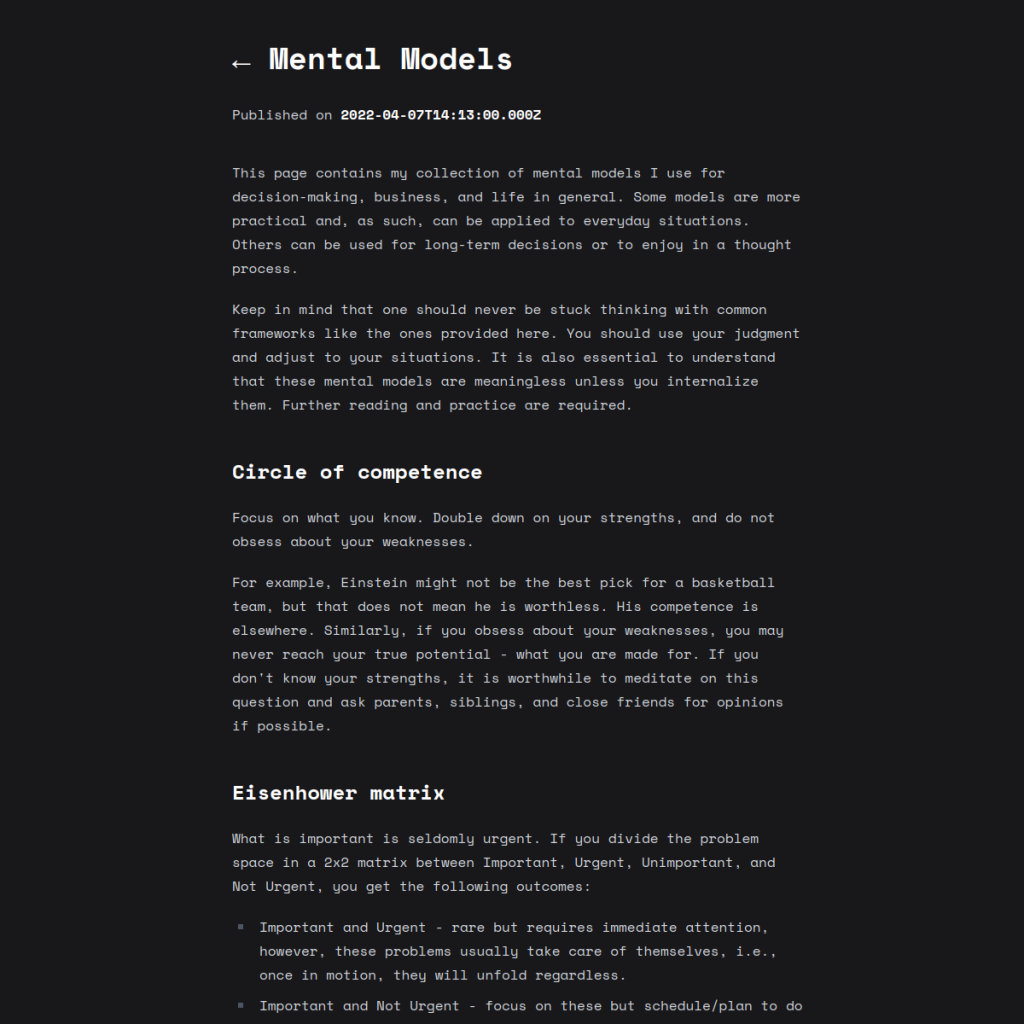 Mental Models | pdp.im