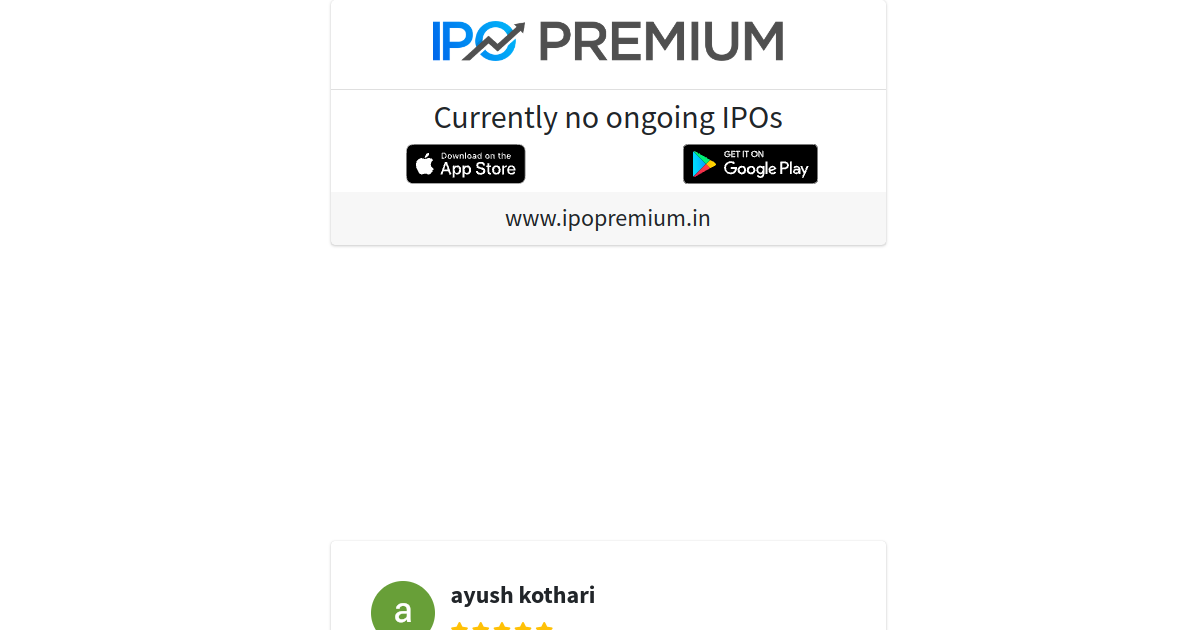 IPO Subscription Status - Live from BSE and NSE 2025