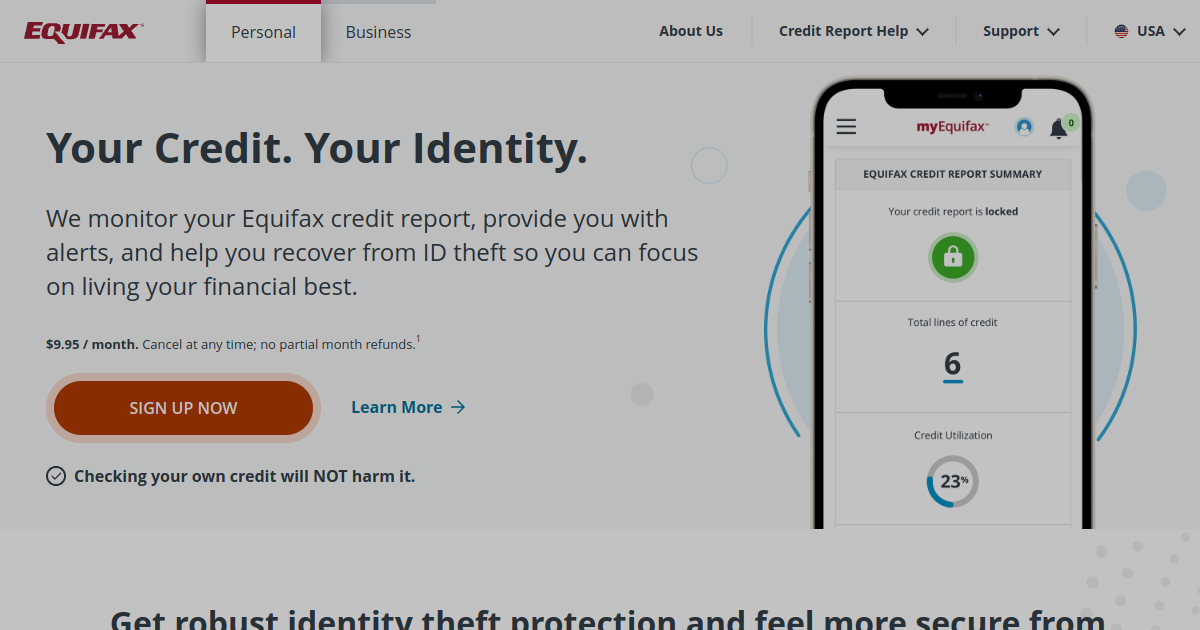 65% de descuento en cupones y códigos promocionales de Equifax