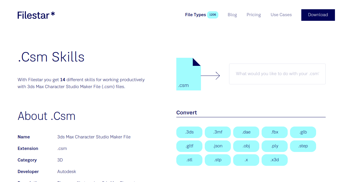Filestar* | .Csm Skills