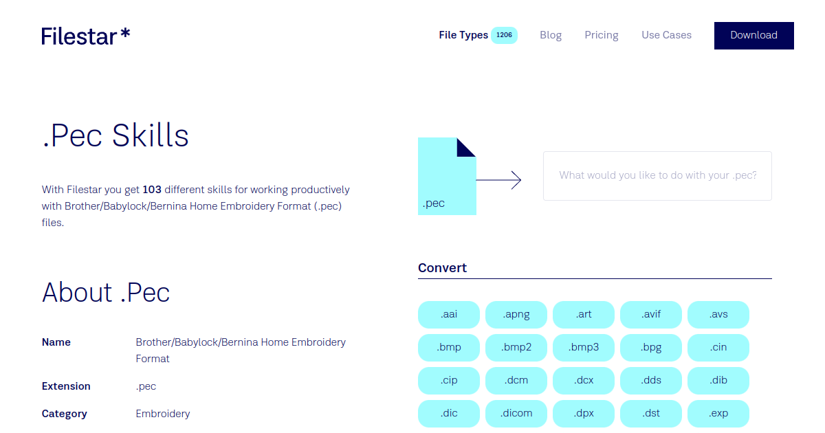 Filestar* | .Pec Skills