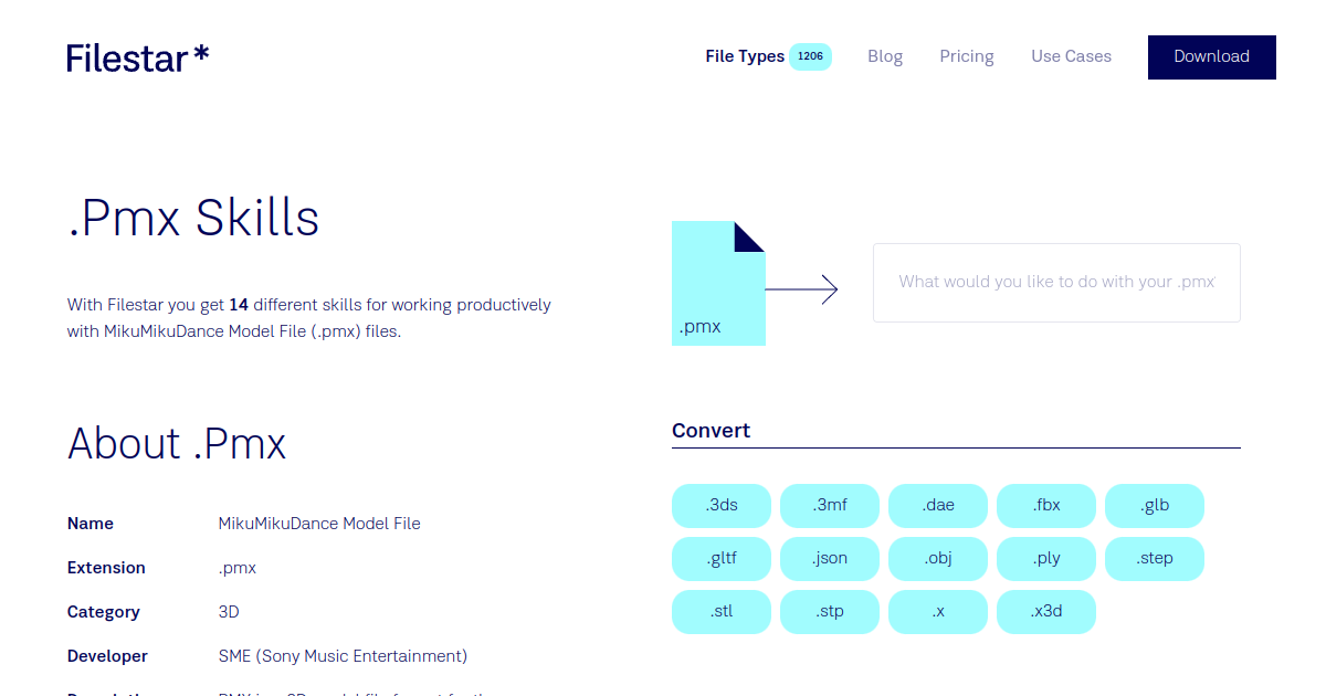 Filestar* | .Pmx Skills