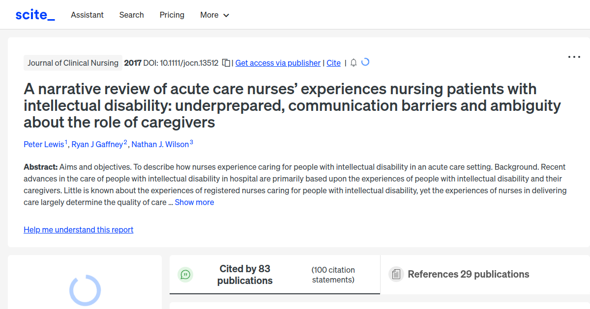 A narrative review of acute care nurses’ experiences nursing patients ...