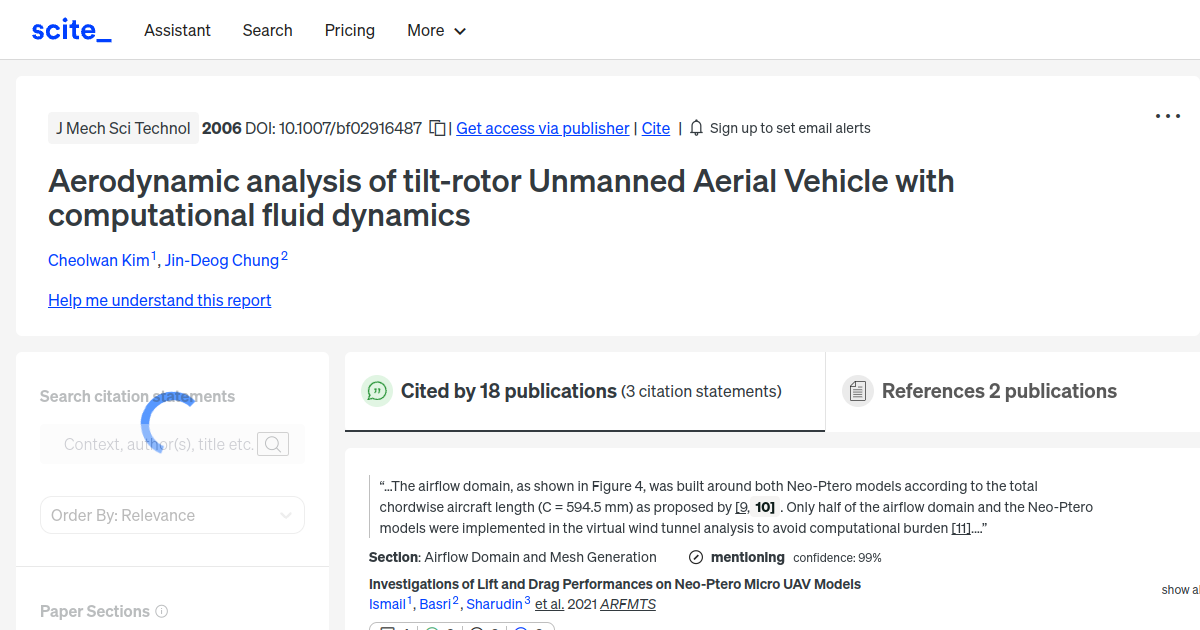 Aerodynamic analysis of tilt-rotor Unmanned Aerial Vehicle with ...