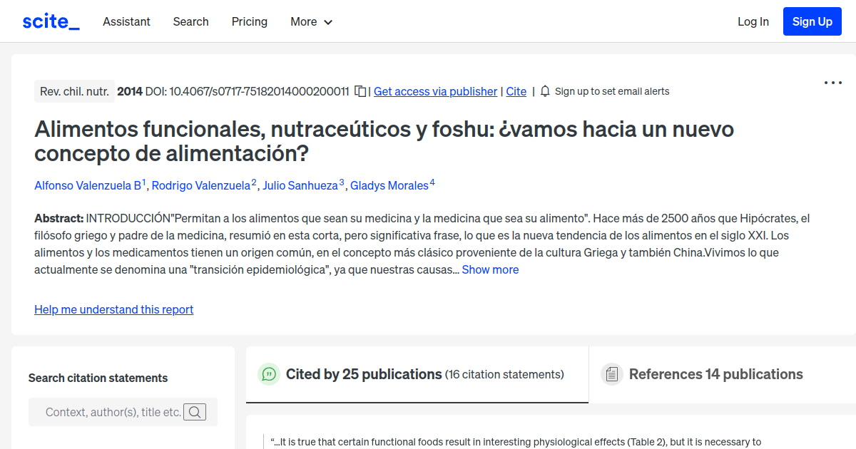 Alimentos funcionales, nutraceúticos y foshu: ¿vamos hacia un nuevo ...
