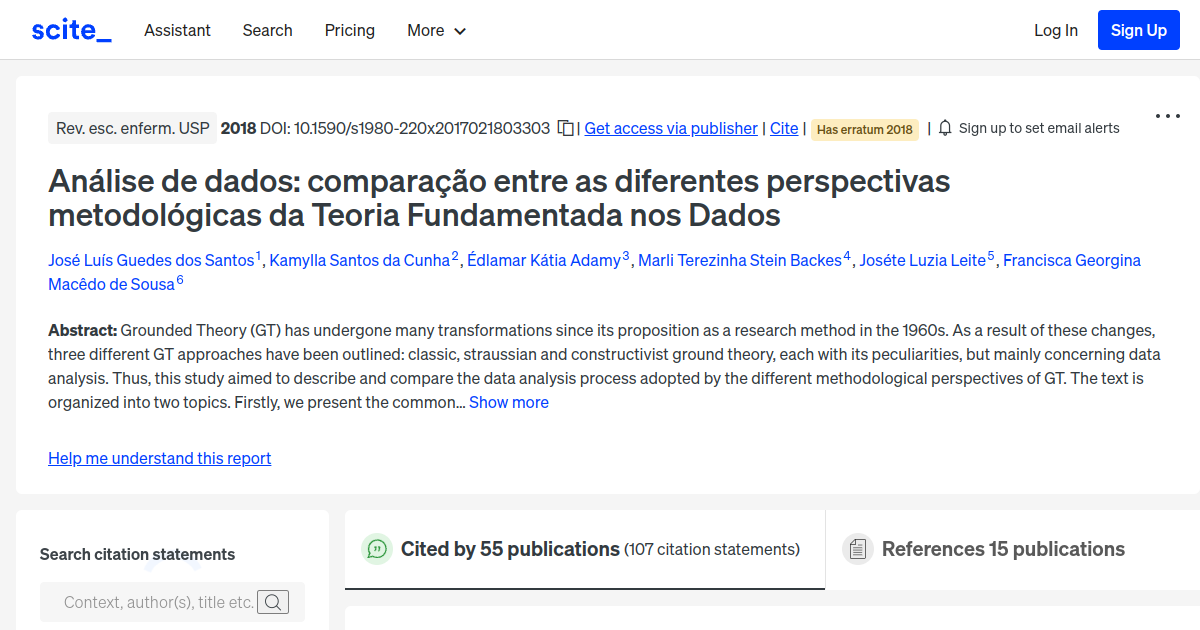 Análise de dados: comparação entre as diferentes perspectivas ...