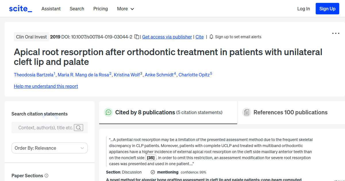 Apical root resorption after orthodontic treatment in patients with ...