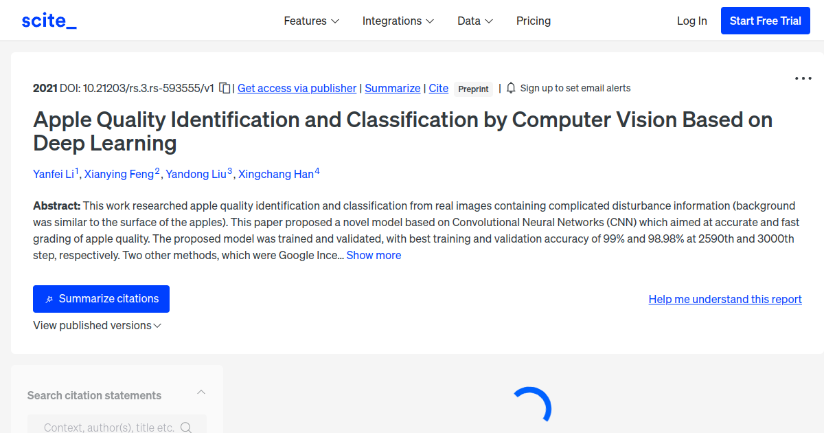 Apple Quality Identification and Classification by Computer Vision ...