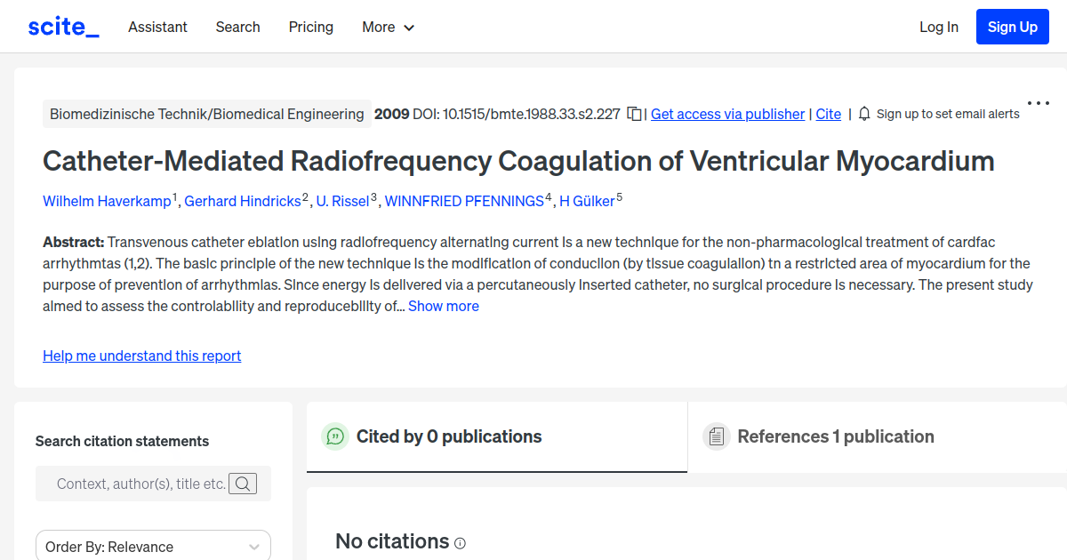 Catheter-Mediated Radiofrequency Coagulation of Ventricular Myocardium ...