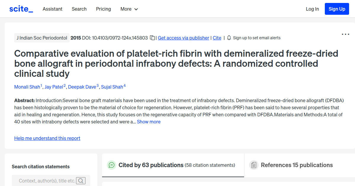 Comparative evaluation of platelet-rich fibrin with demineralized ...