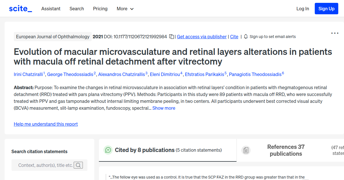 Evolution of macular microvasculature and retinal layers alterations in ...