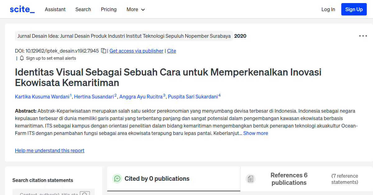 Identitas Visual Sebagai Sebuah Cara untuk Memperkenalkan Inovasi ...