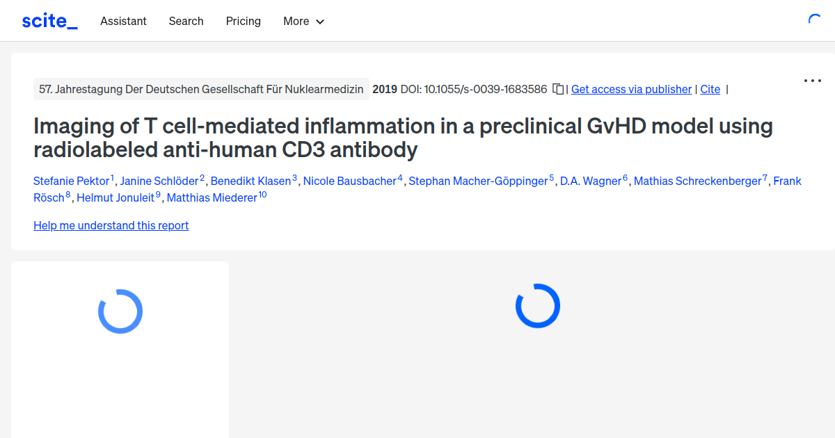 [citation report] Imaging of T cell-mediated inflammation in a ...