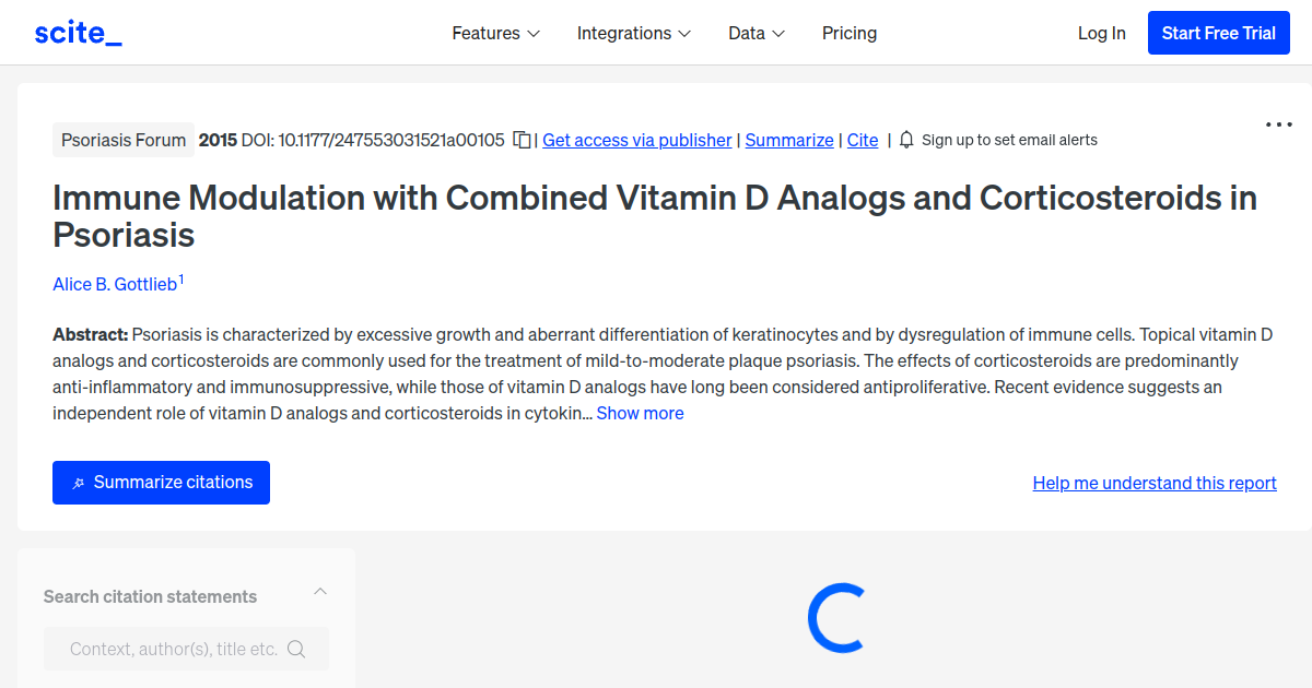 Immune Modulation with Combined Vitamin D Analogs and Corticosteroids ...