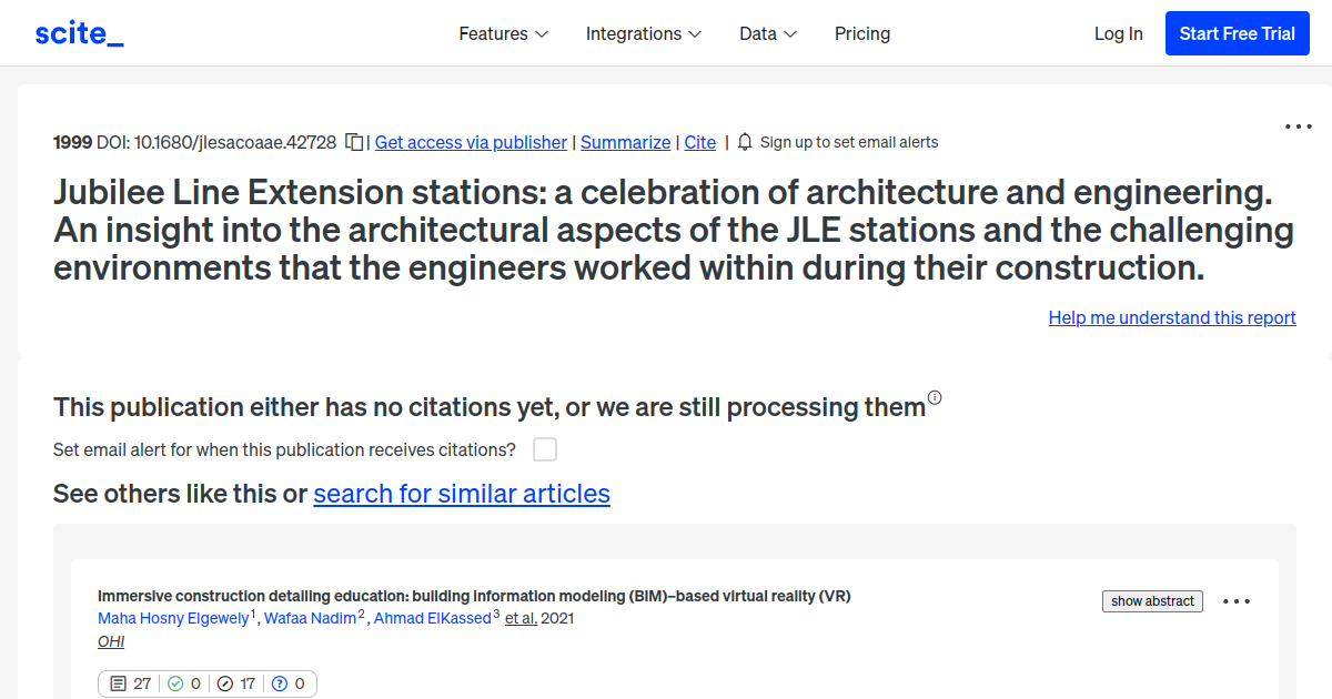 Jubilee Line Extension stations: a celebration of architecture and ...