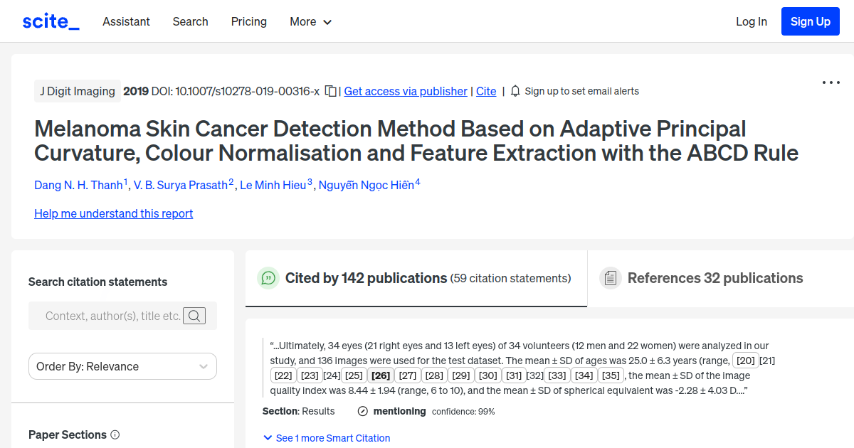 Melanoma Skin Cancer Detection Method Based on Adaptive Principal ...