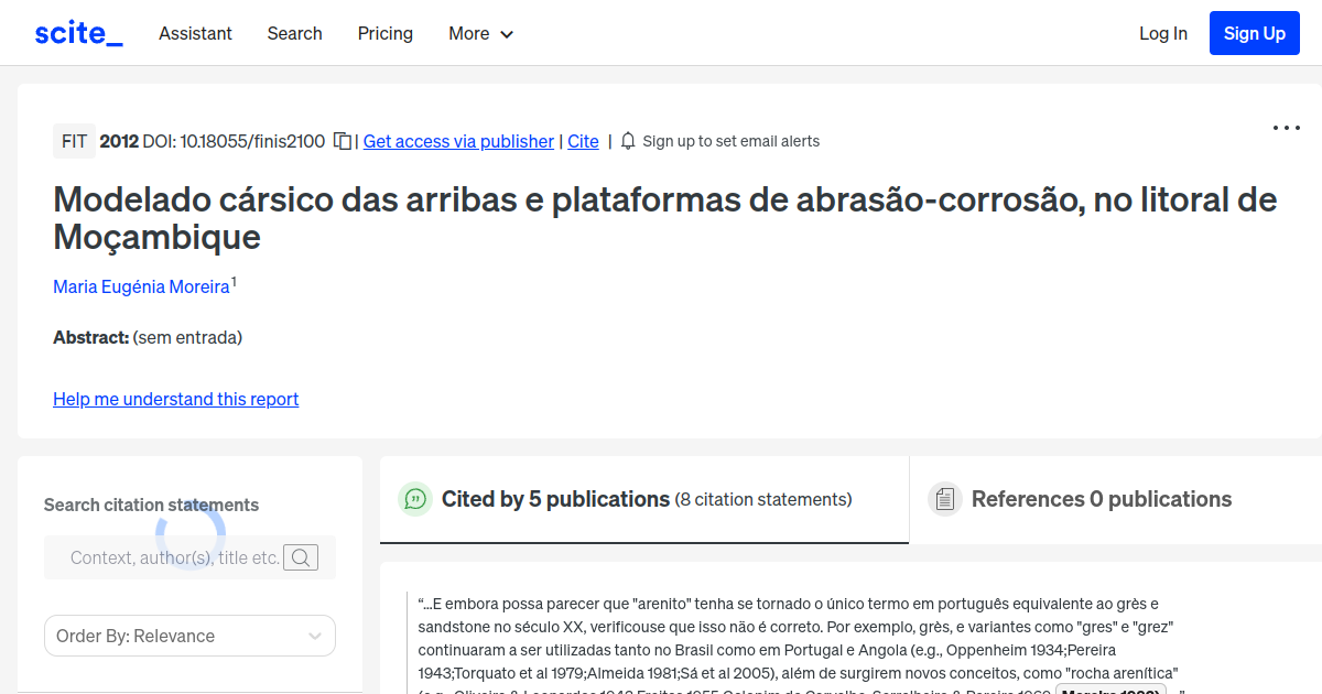 Modelado cársico das arribas e plataformas de abrasão-corrosão, no ...